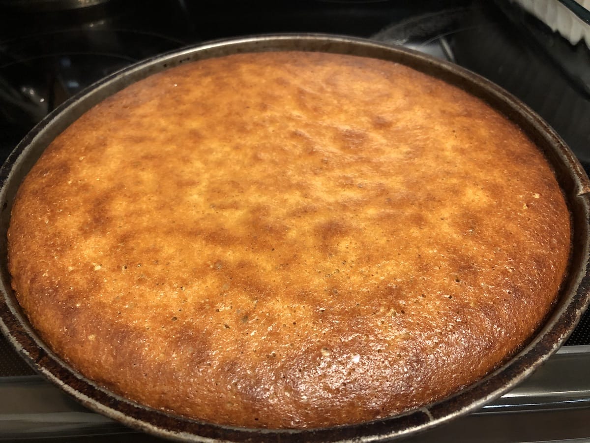 Polenta Almond Cake